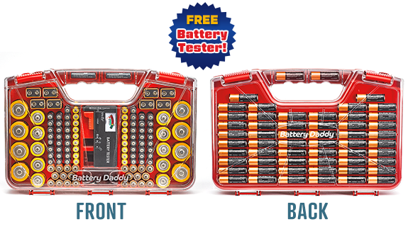 Battery Daddy™ - Store, Organize, and Protect ALL Your Batteries!